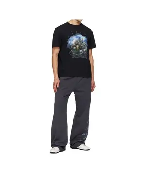 We11Done Crew Neck Short-sleeved T-shirt - Black