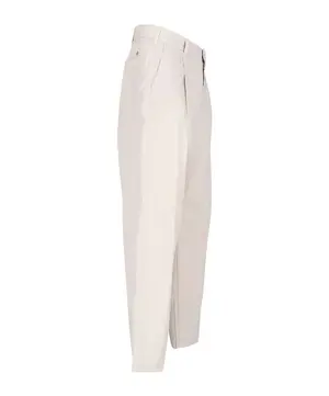 Closed Pleated Wide Leg Pants