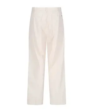 Closed Pleated Wide Leg Pants