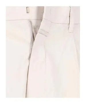 Closed Pleated Wide Leg Pants