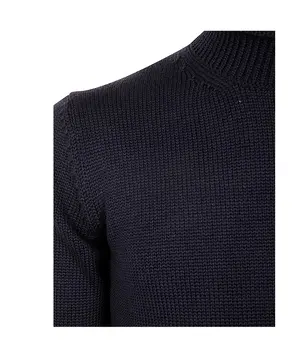 NUUR Turtleneck Sweater - Black