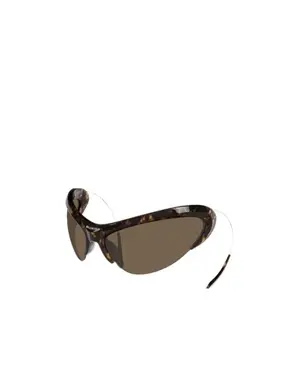 Balenciaga Wire Cat Sunglasses - Brown