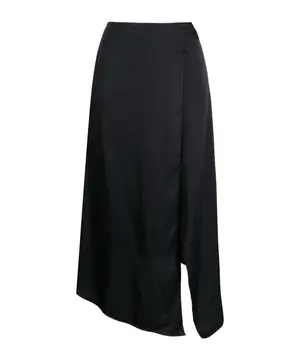 Stella McCartney Asymmetrical High-waisted Midi Skirt