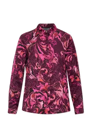 Versace Barocco Pattern Long-sleeve Shirt