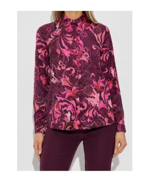 Versace Barocco Pattern Long-sleeve Shirt
