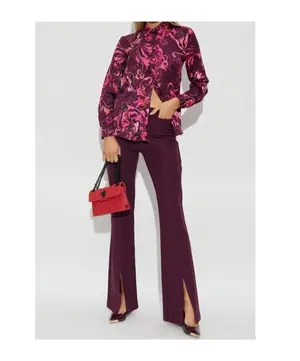 Versace Barocco Pattern Long-sleeve Shirt