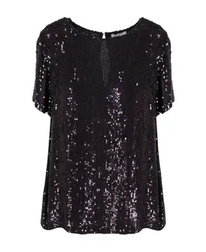 P.a.r.o.s.h Round Neck T-shirts For Women