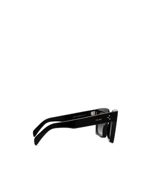 Celine Square Frame Sunglasses - Black