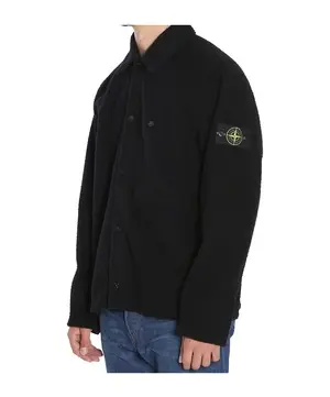 Stone Island Logo Patch Overshirt