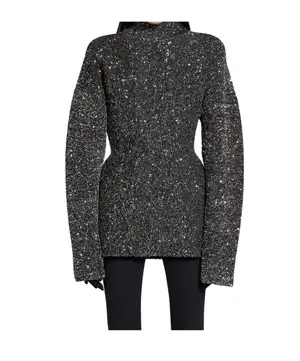 Balenciaga Paillette Engineered Hourglass Top