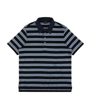 Dunhill Striped Polo Shirt - Black