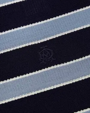 Dunhill Striped Polo Shirt - Black