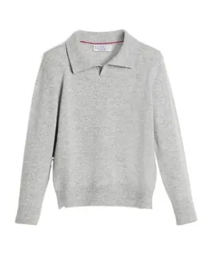 Brunello Cucinelli Cashmere Polo Shirt