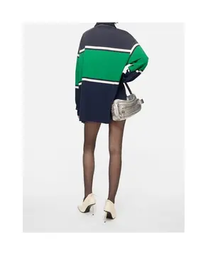 Acne Studios Long Sleeve Polo Dress
