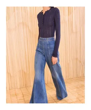 Ulla Johnson Delia Top With Crocheted Trims - Midnight
