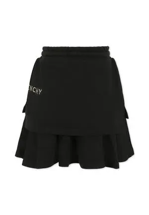 Givenchy Ruffled Skirt - Black