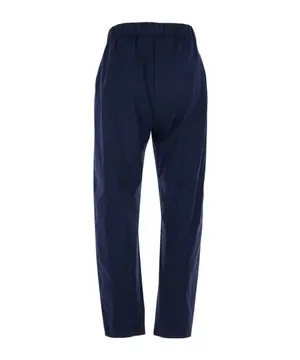 SEMICOUTURE Buddy Drawstring Waist Pants - Blue