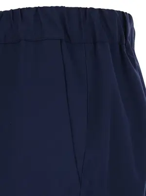 SEMICOUTURE Buddy Drawstring Waist Pants - Blue