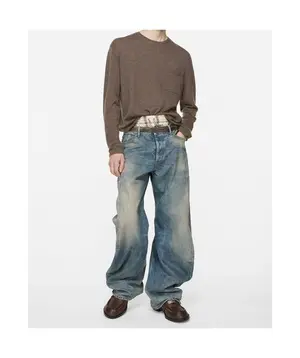 Acne Studios Logo Patch Crewneck Jumper