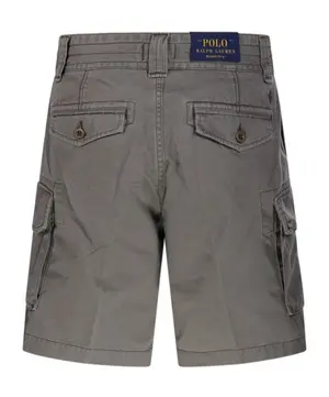 Polo Ralph Lauren Buttoned Cargo Shorts - Gray