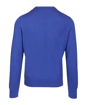 TOM FORD Crewneck Long-sleeved Pullover With Ribbed Trim