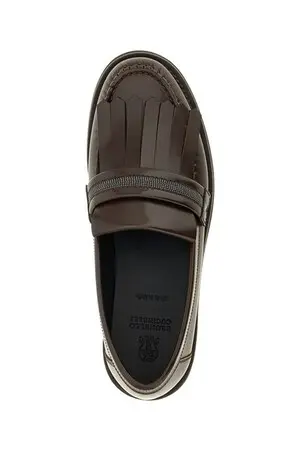 Brunello Cucinelli Monile Fringed Loafers