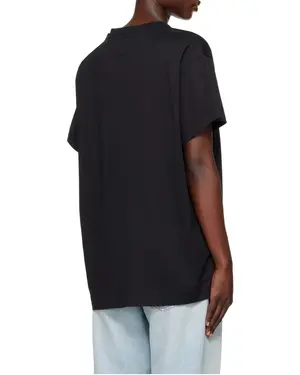 Givenchy Printed Round Neck Short Sleeve T-shirt