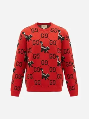 Gucci Patterned Sweaters For Men
