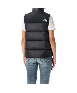 The North Face Logo Printed Zip-up Vest