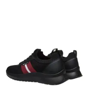 Bally Knit Outline Sneakers - Black