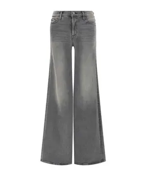 MOTHER Jeans With Belt Loops - Gray