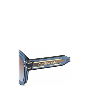 Dior Full Rim Logo Detail Sunglasses