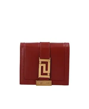 Versace Greca-plaque Detail Wallet