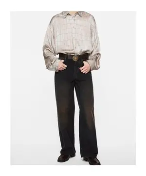 Acne Studios Wide Leg Corduroy Trousers