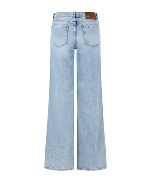 Blumarine Washed Wide-leg Jeans