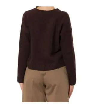 Max Mara Long-sleeved V-neck Cardigan With Pockets - Red