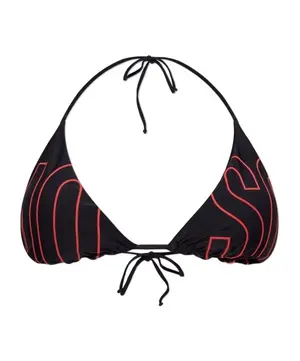 Moschino Bikini Top - Black
