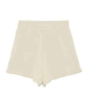 AUTRY Elasticated Waistband Track Shorts - Nude
