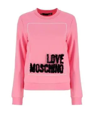 Moschino 3d Logo Sweatshirt - Pink