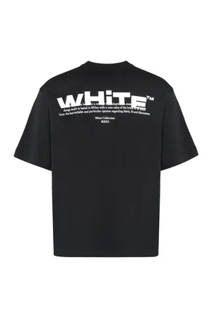 Off-White Logo Print T-shirt - Black