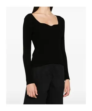 P.a.r.o.s.h Romy Square-neck Jumper