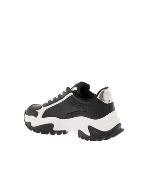 Versace Lace-up Sneakers - Black