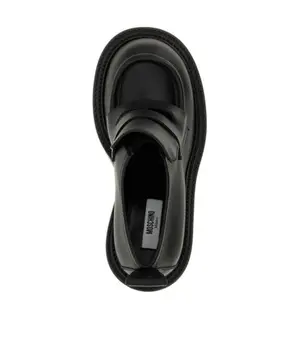 Moschino Olivia Loafers With Block Heel