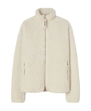 JIL SANDER Long-sleeved Zipped Jacket - Nude
