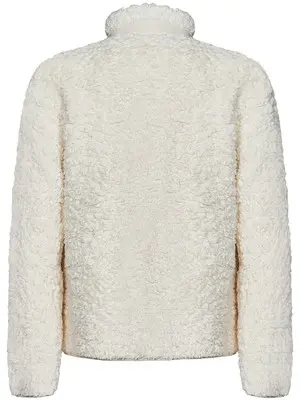 JIL SANDER Long-sleeved Zipped Jacket - Nude