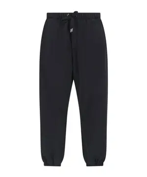 Dolce & Gabbana Dolce Gabbana Heraldic Printed Elastic Waist Track Pants - Black