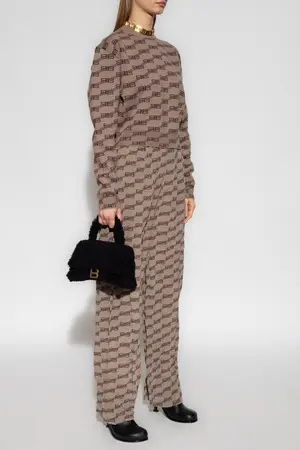Balenciaga Bb Monogram Knitted Jumper