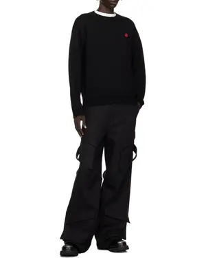 Kenzo Boke Flower Embroidered Crewneck Sweater