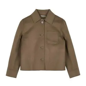 Max Mara Long Sleeve Casual Jacket - Brown