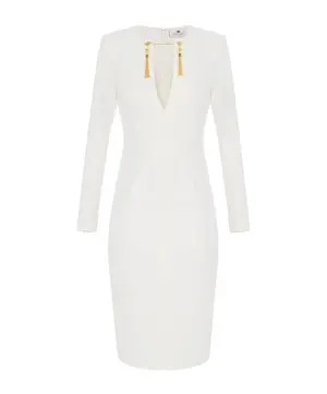 Elisabetta Franchi Plunge Cocktail Dresses